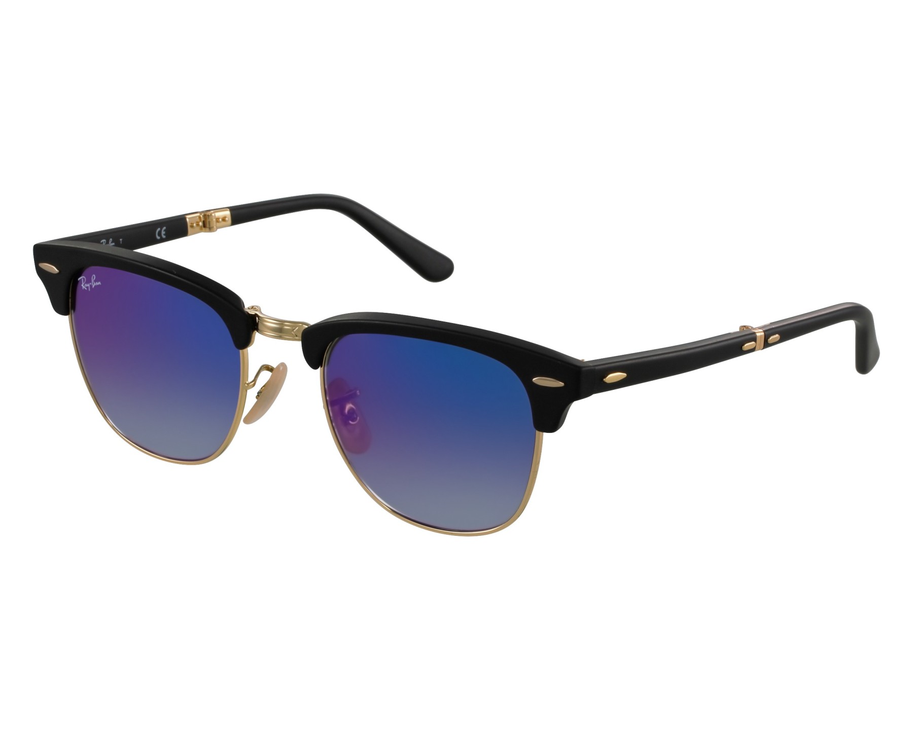 Ray Ban Clubmaster Folding RB 2176 901 7Q