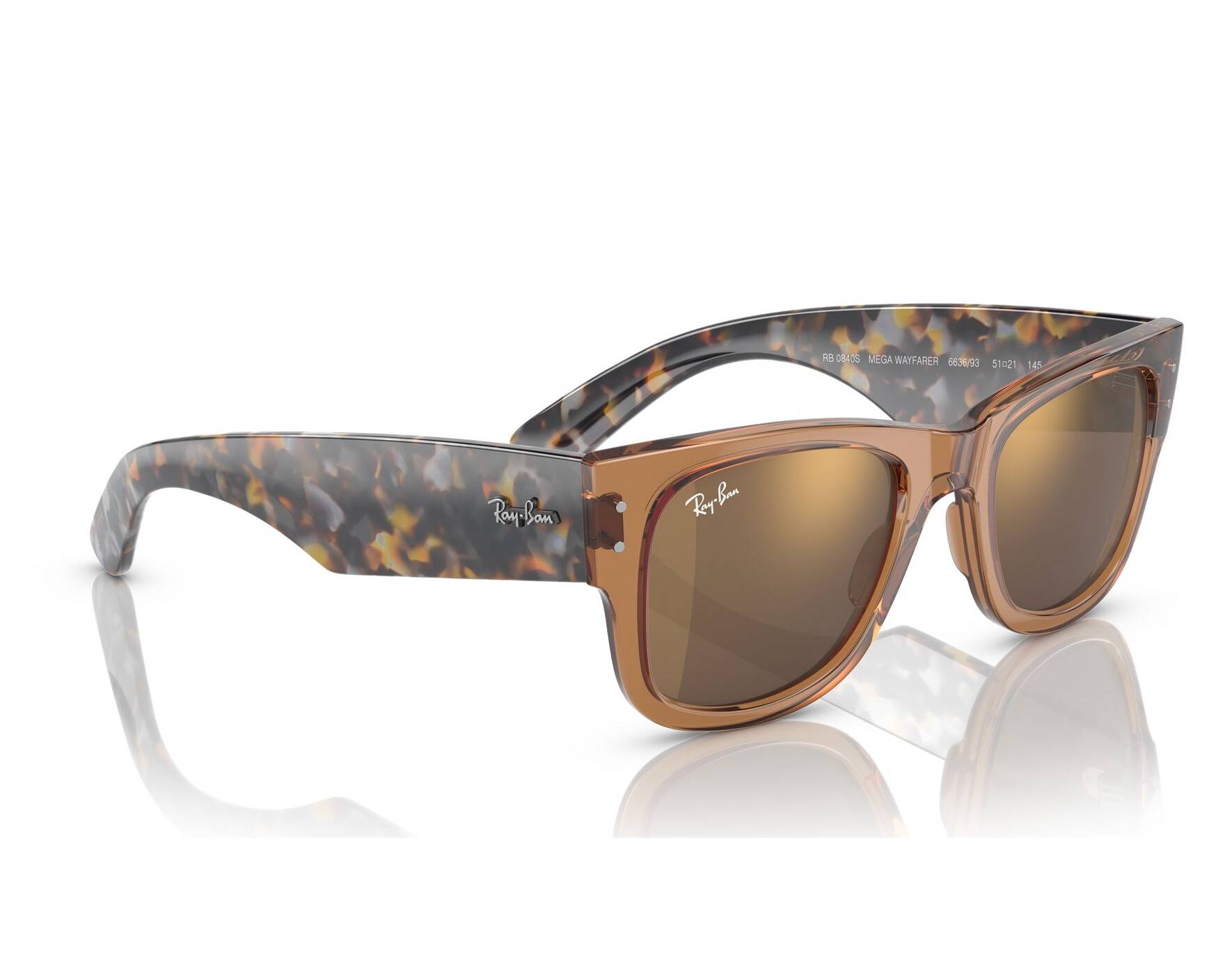 Ray-Ban Sunglasses Mega Wayfarer RB0840S 663693